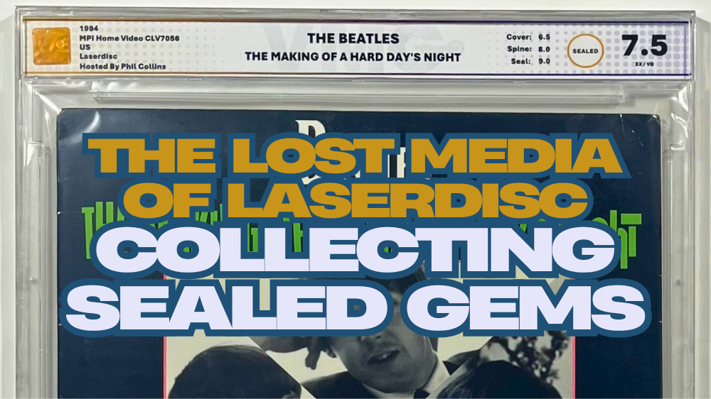 The Lost Media of LaserDisc – Collecting Sealed Gems – Vintage Media ...